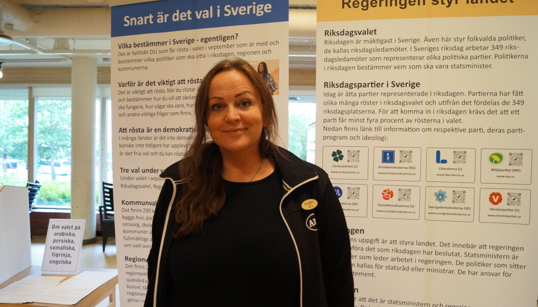 Valskola i Östersund ska lära ut hur man röstar